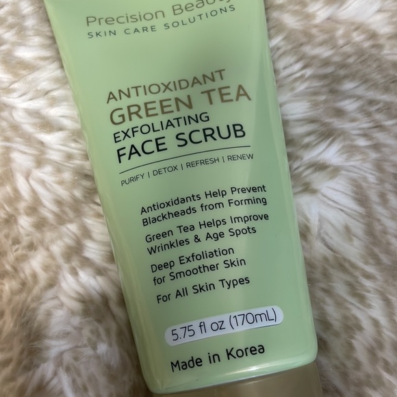 Skincare | Antioxidant Green Tea Exfoliating Face Scrub | Poshmark